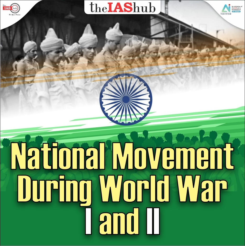 National Movement During World War I and II Notes for UPSC Exam